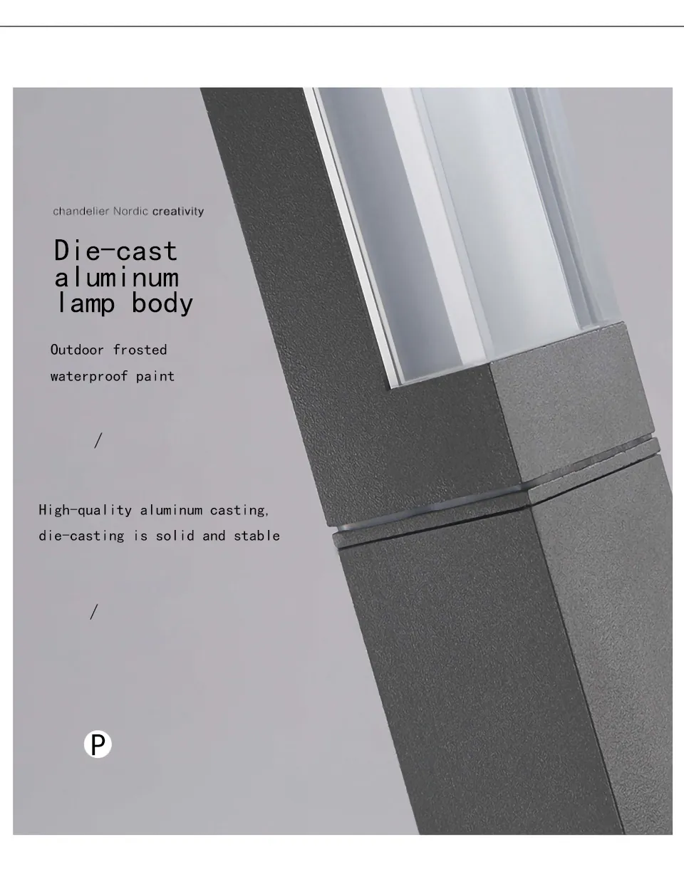 10W LED Outdoor Column Lights, Waterproof IP65... From Ddmyhome, $102. ...