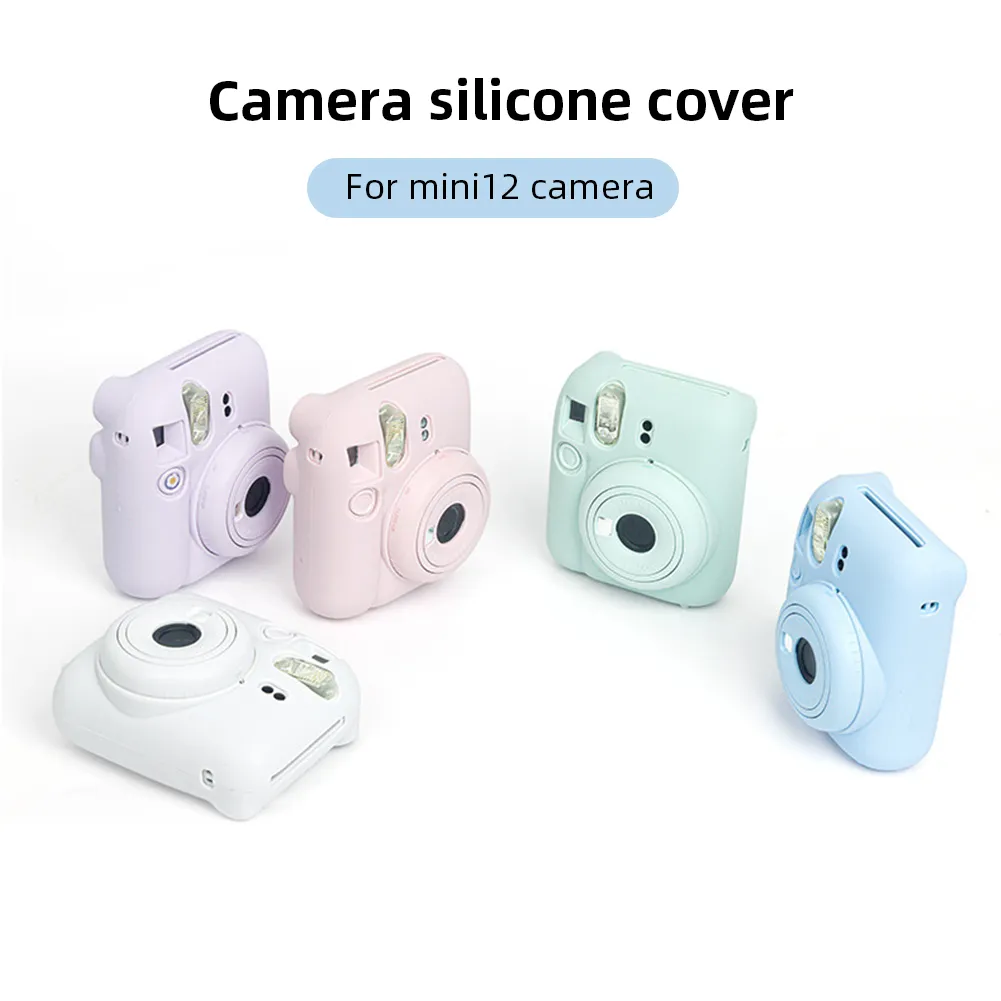 Fujifilm Instax Mini Camera Case - Soft Silicone Shell, Solid Color ...