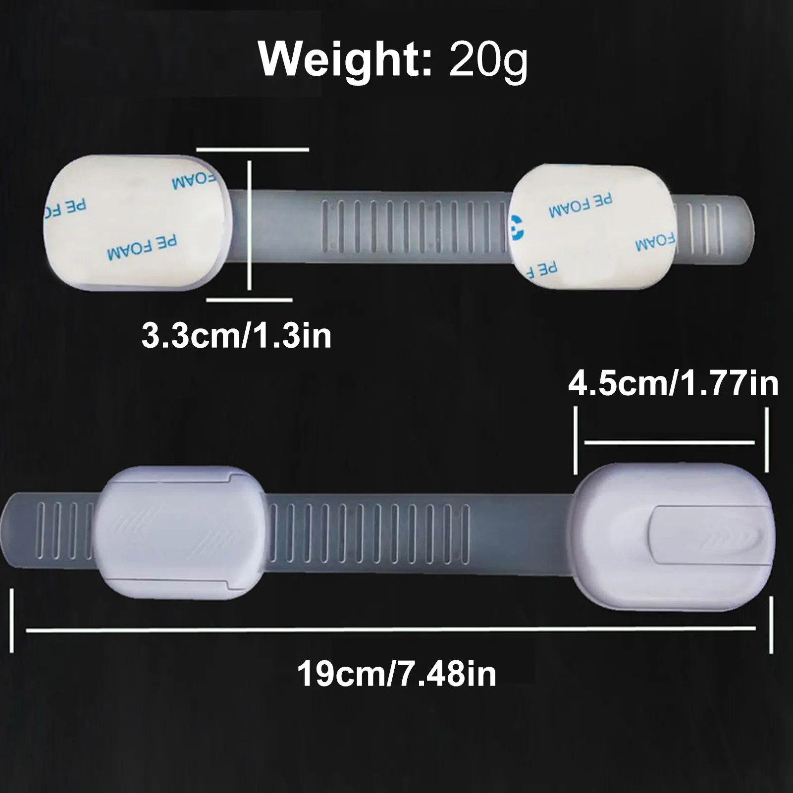 DHgate.com:Adjustable Baby Cabinet Locks Bendable Multi-Use Child ...