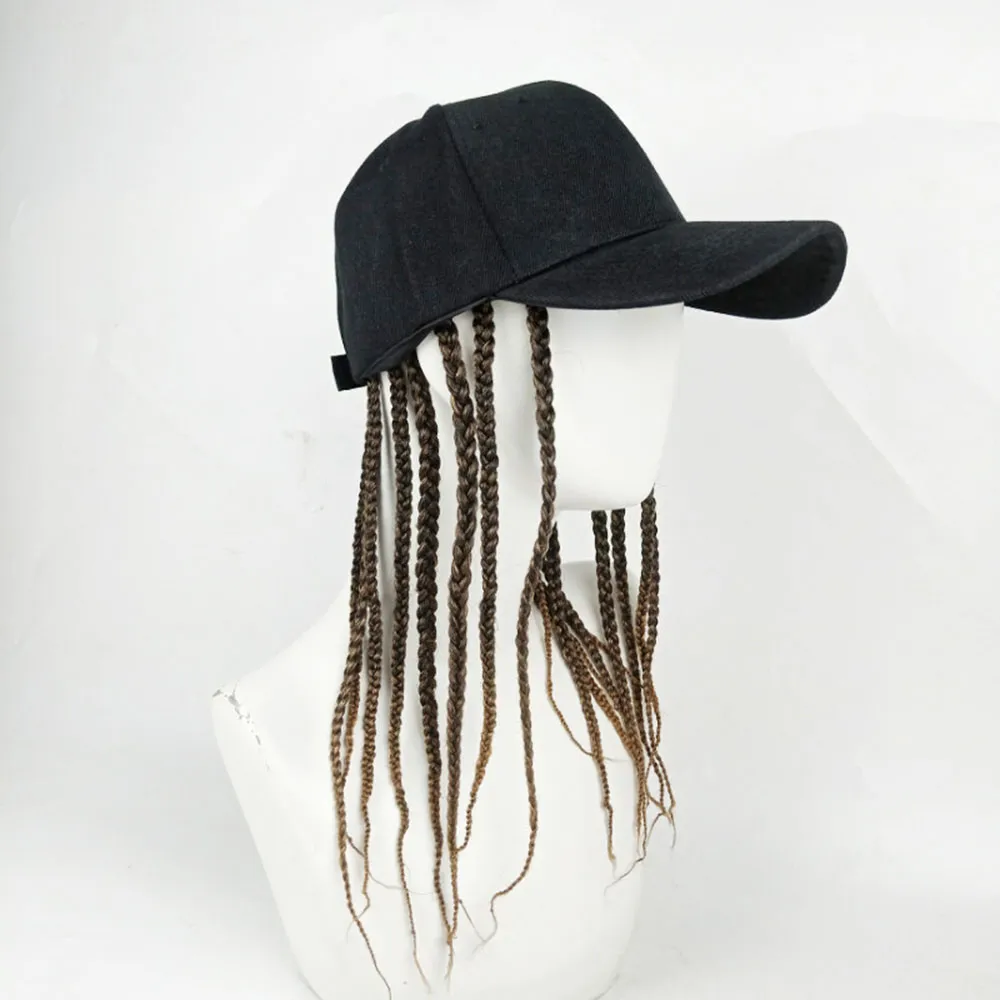 Unisex Dreadlock Wig Baseball Cap - Summer Hip Hop Punk Hair Hat ...
