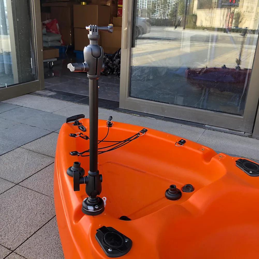 Adjustable Kayak Canoe Camera Mount Base with Long Arm Marine Boat ...