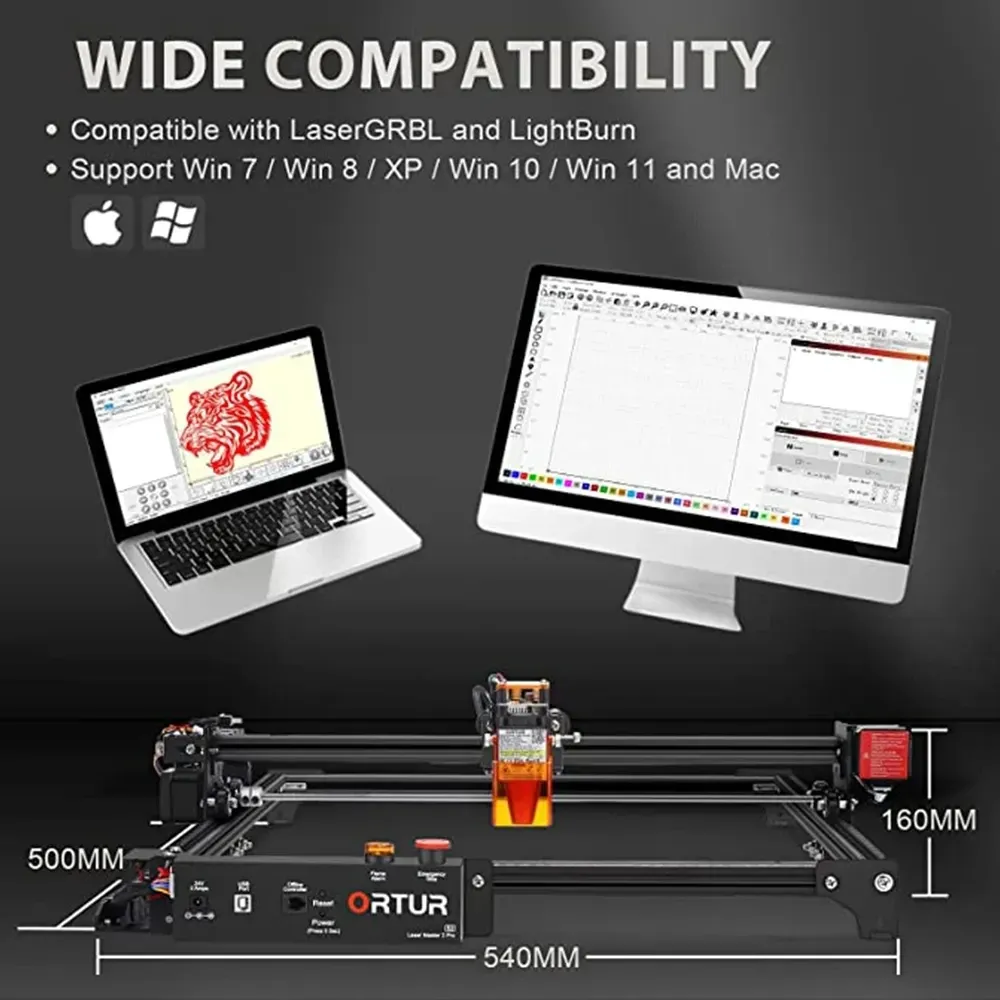 Ortur Laser Master 2 90W Desktop Laser laser engraver and Cutter with ...