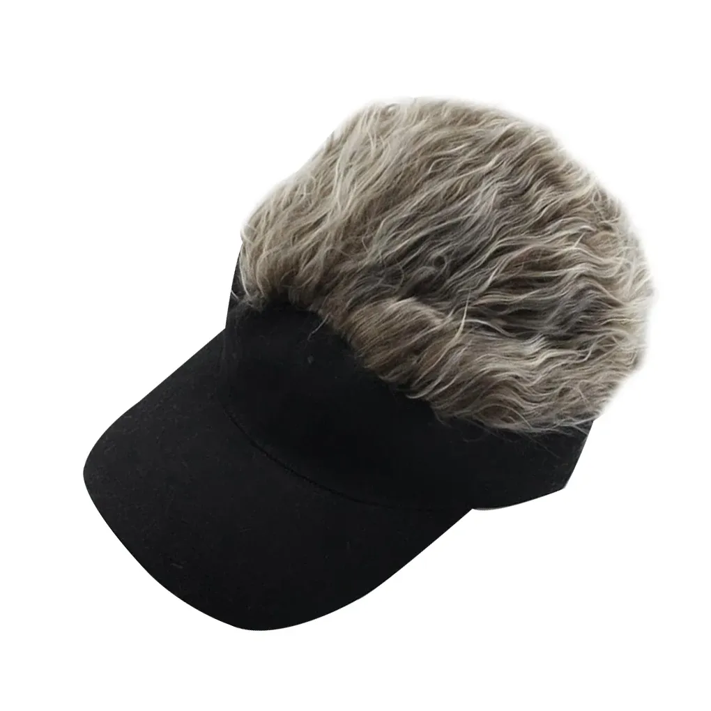 DHgate.com:Spiked Wigs Baseball Cap - Unique Sun Visor Hat with ...