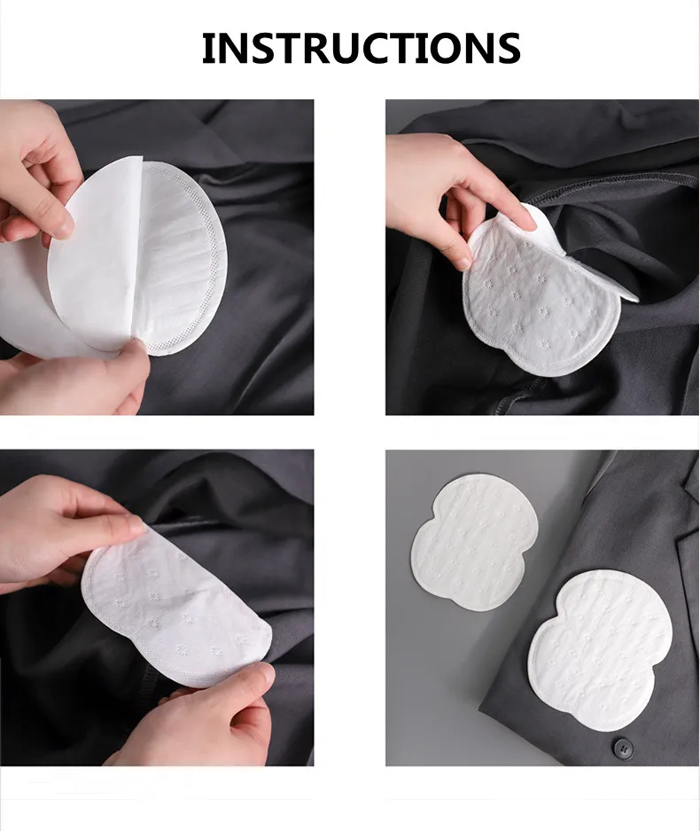 10/Summer Invisible Underarm Sweat Protectors for Men and Women One ...
