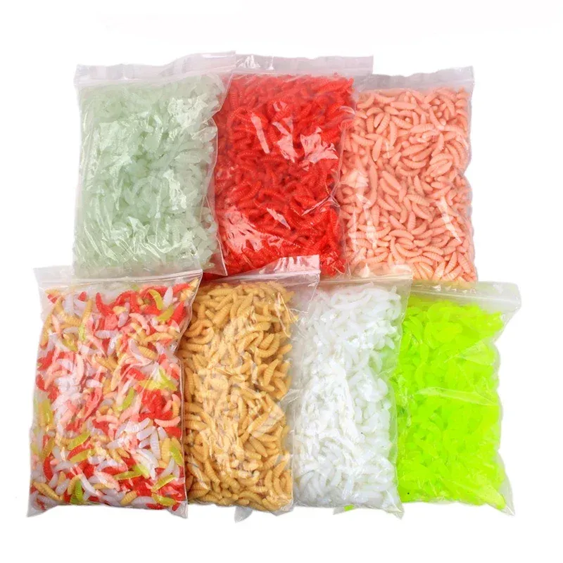 Bionic Breadworm chatter bait set up - 2cm/0.3g, Soft Silicone Baits ...