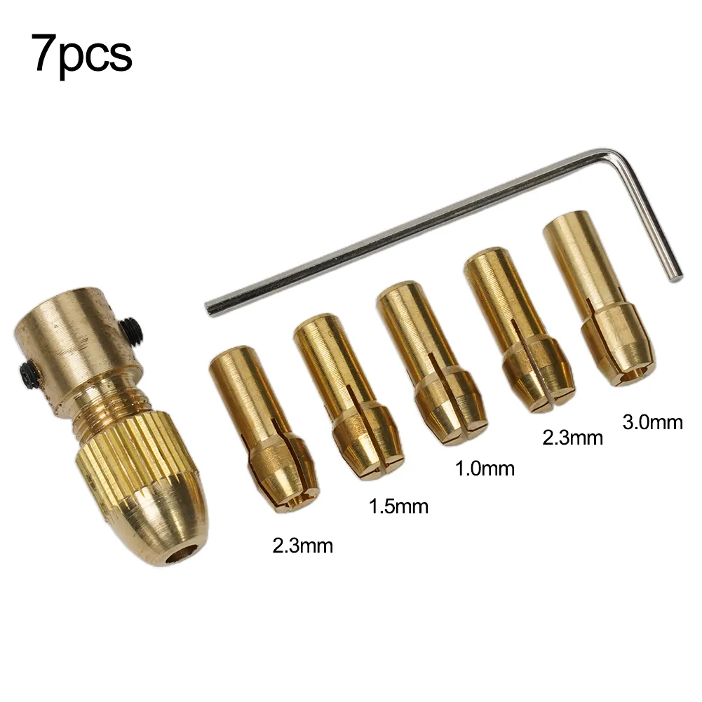 DHgate.com:Brass Dremel Collet Chucks, Mini Drill Chucks for Electric ...