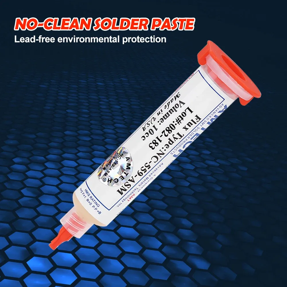 Lead-free Flux For Electronics NC-559-ASM-UV Lead-Free Solder Paste ...