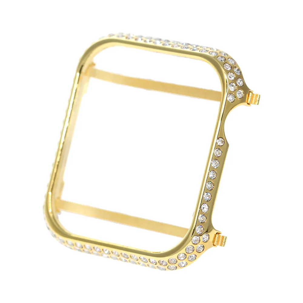 Luxury Rhinestone Bezel - Diamond Cover Case for Smartwatch Series 9/8 ...