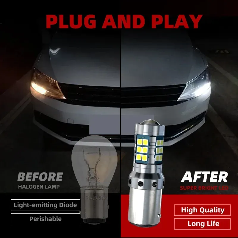 DHgate.com:2-Pack P21/5W LED Daytime Running Lights for Citroen C4 MK2 ...
