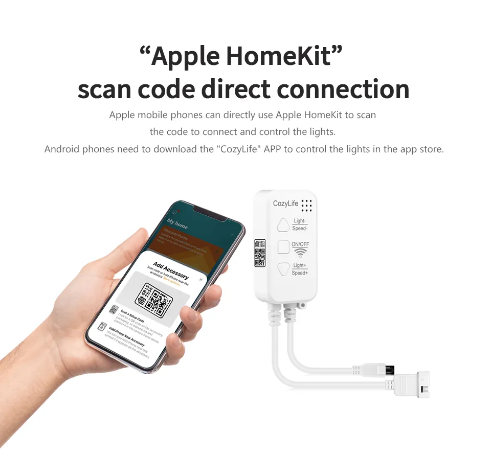 DHgate.com:Luma Strip LED Lights App: Smart Home Wifi RGB LED Light ...