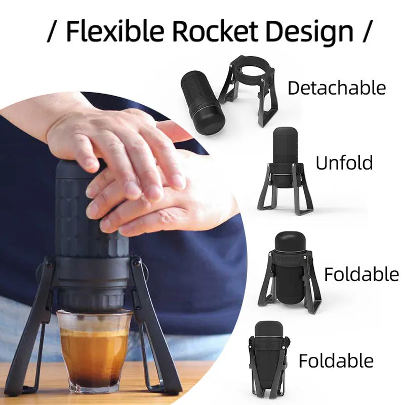 STARESSO Mirage SP300 PLUS Portable Espresso Maker Manual Coffee Pot ...