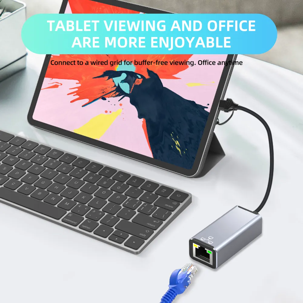 DHgate.com:USB-C to Ethernet: Gigabit Wired Network Adapter, USB 3.0 to ...