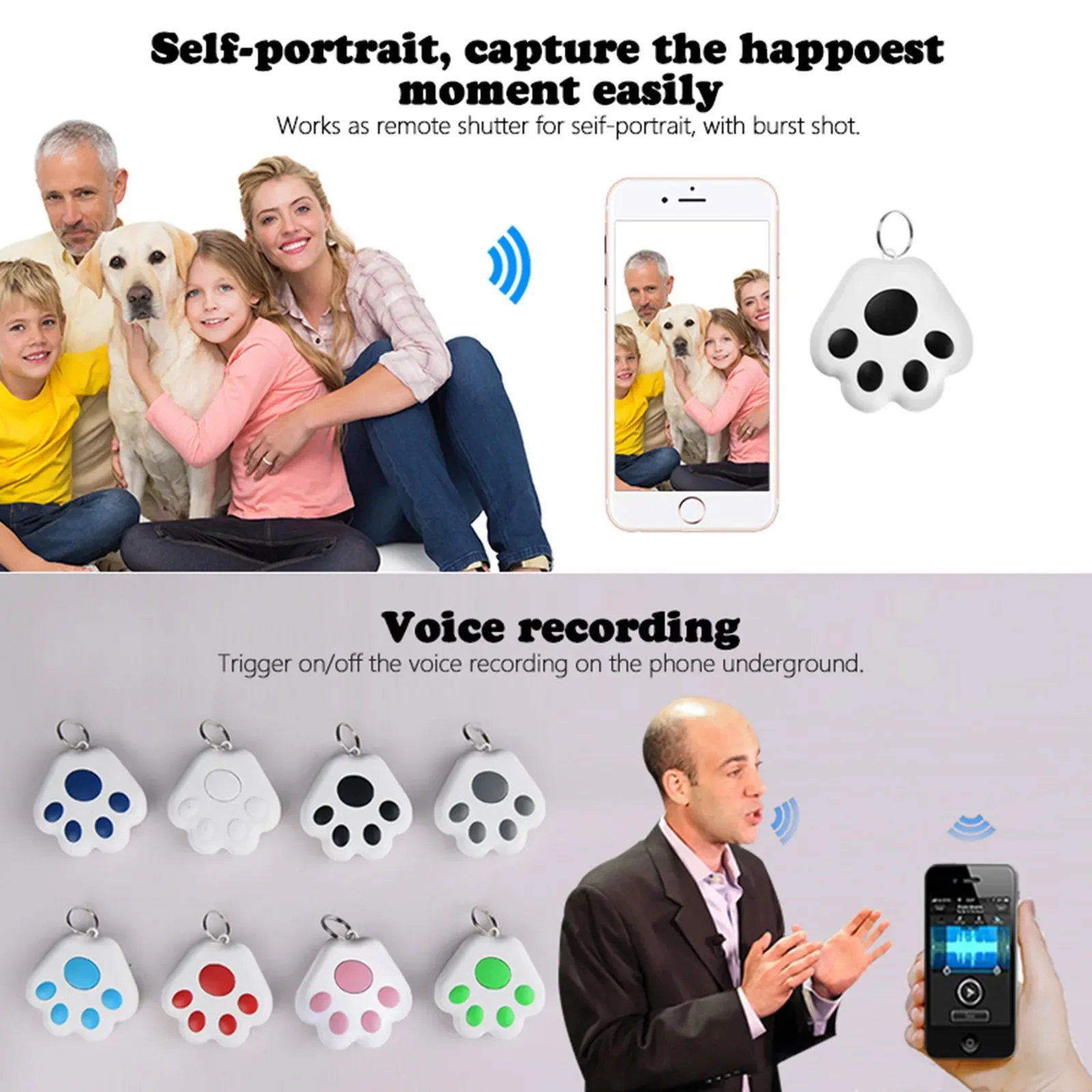 Pet GPS Locator Smart Tracker: Dispositivo Anti Perdición Compatible ...