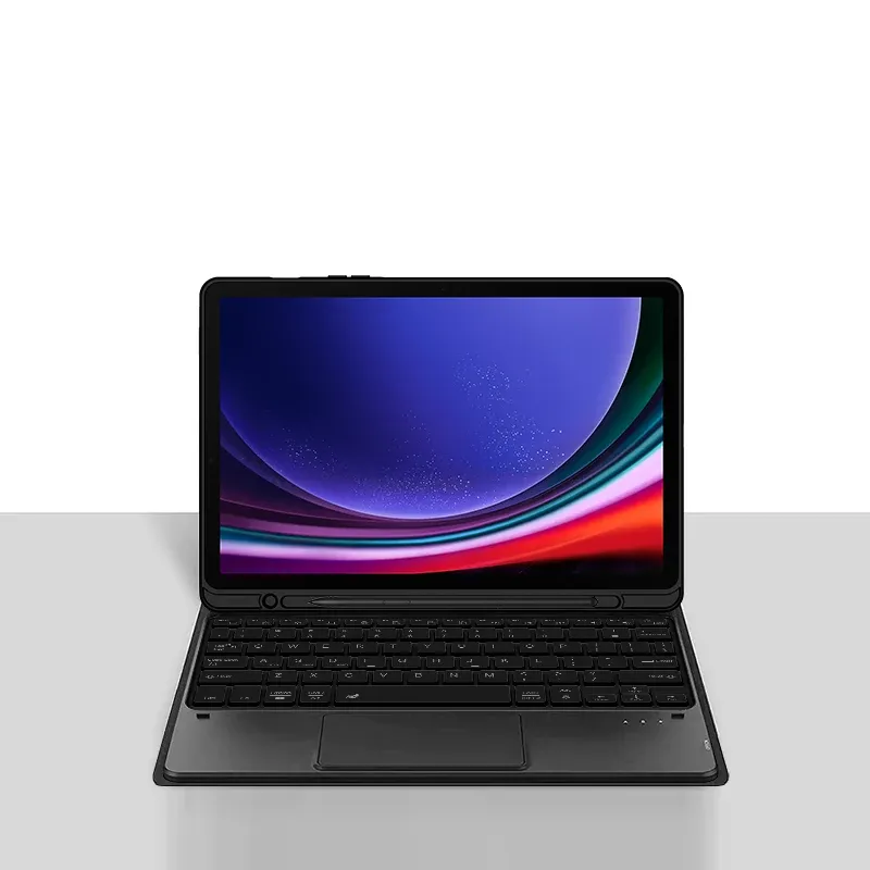 HUWEI Tablet Keyboard Case For Samsung Galaxy Tab S6 Lite 10.4 A8 10.5 ...