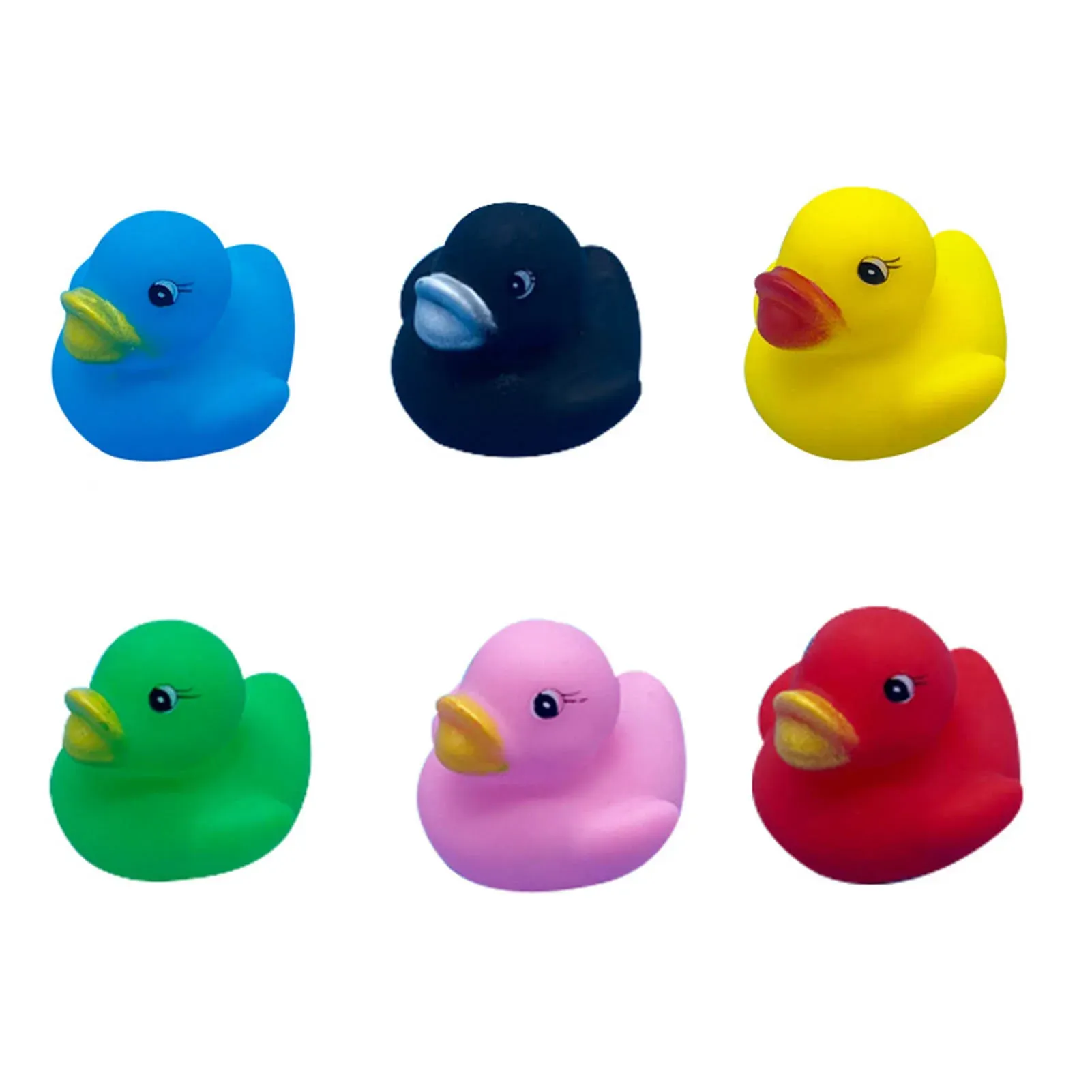 Mini Rubber Duck Set Squeaky Floating Ducks, Perfect Bath Toys For ...