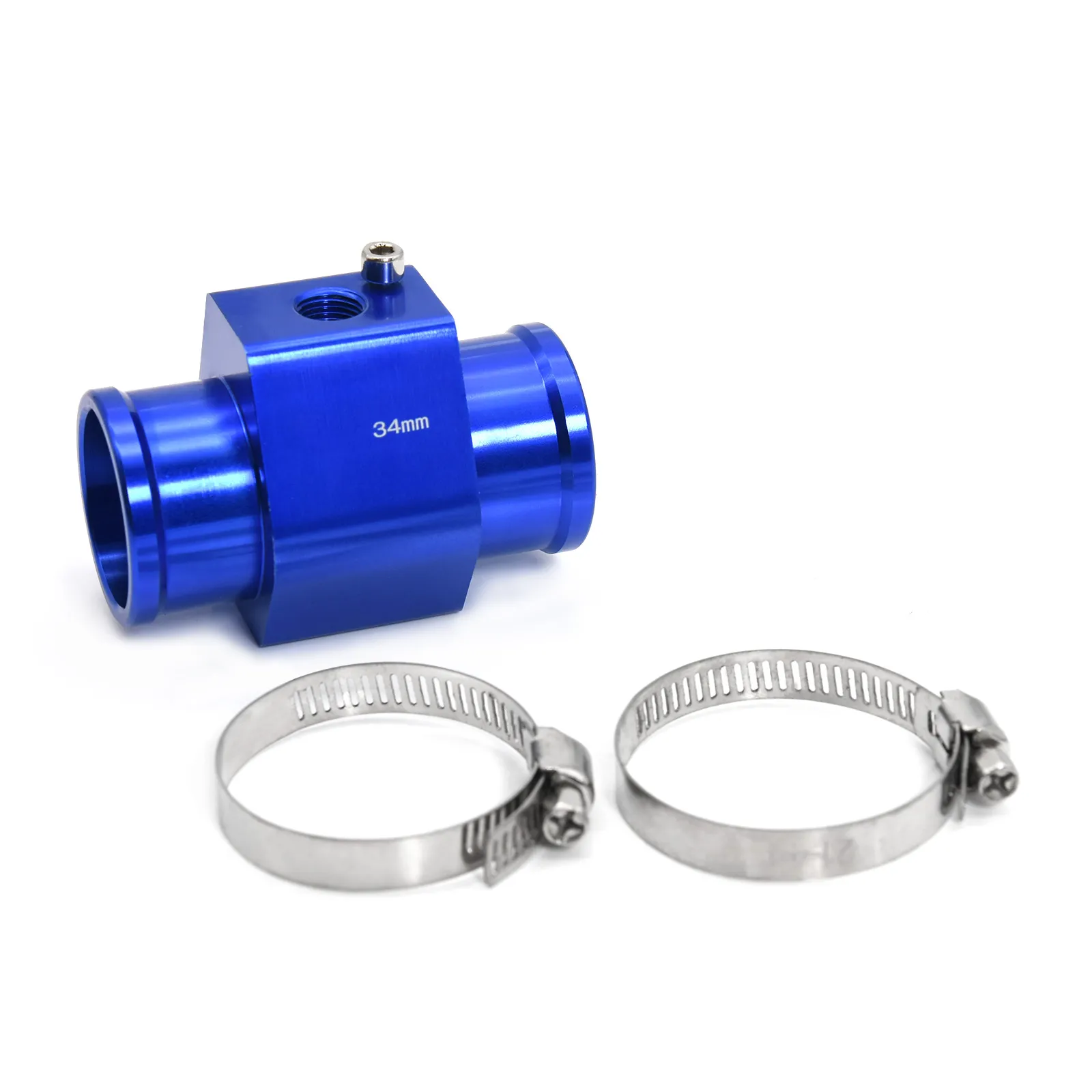 Water Temp Sensor Gauge Adapter Radiator Hose Joint Pipe, Sizes 26mm ...
