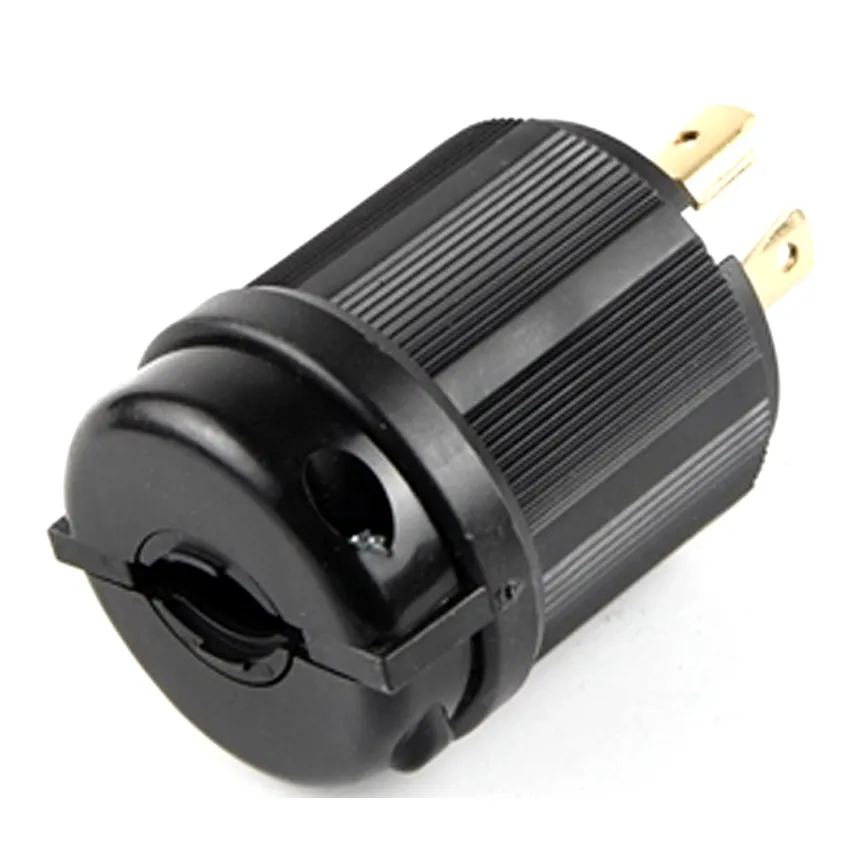 Black NEMA L14-30P & L14-30R 30A 125/250V Industrial Twist-Lock Power ...