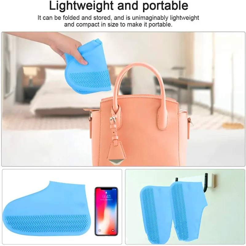 Waterproof Silicone Shoe Covers Unisex Rain Boots... From Ddmyfriend ...