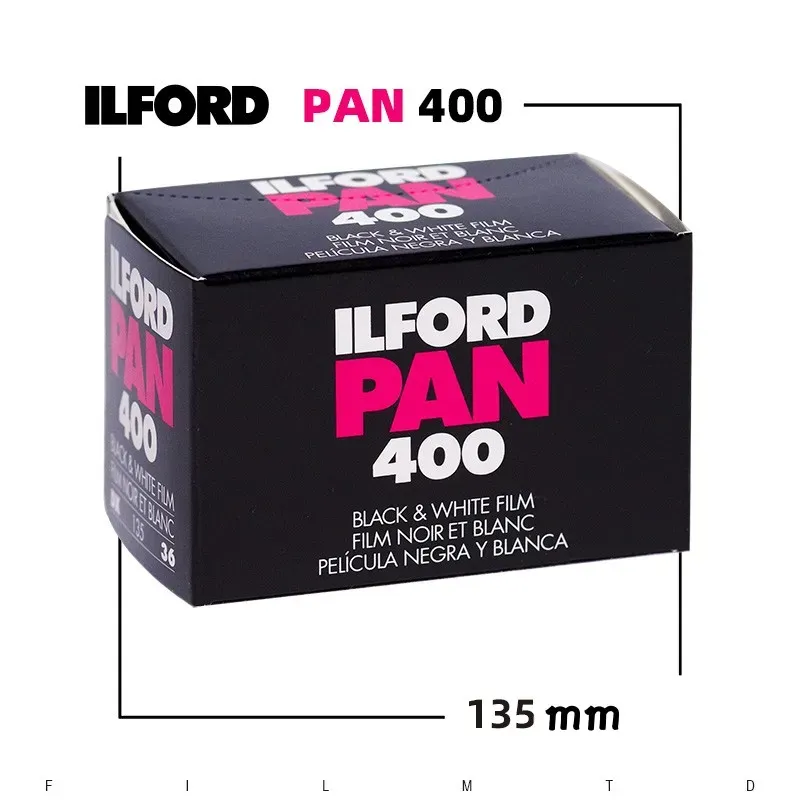 DHgate.com:ILFORD Pan 400 Black and White Film 135 (35mm, 36 Exposures ...