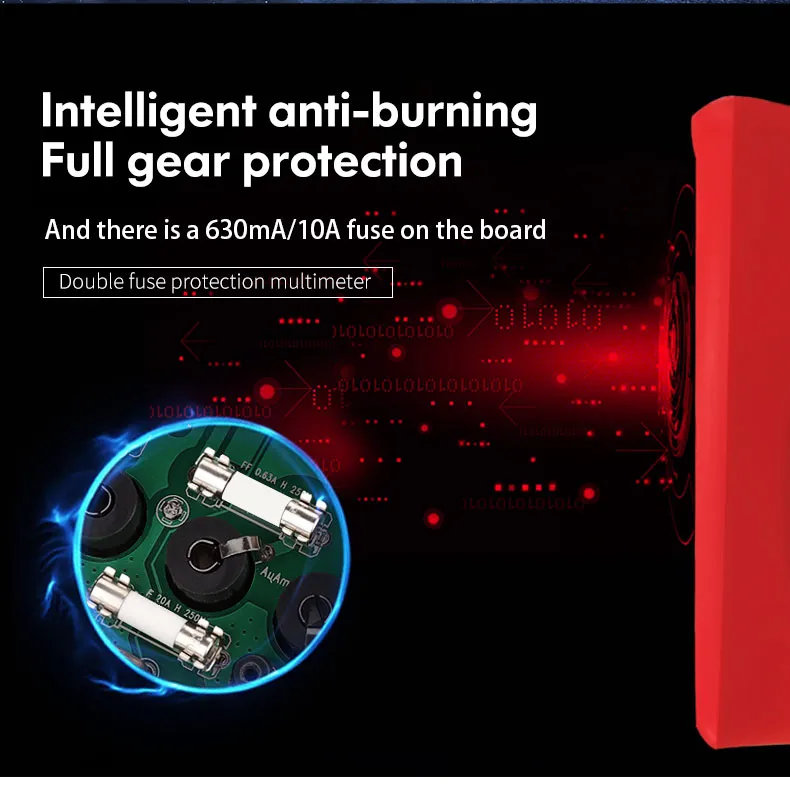 UNI-T UT890C UT890D+ True RMS Digital Multimeter Manual Range AC DC ...