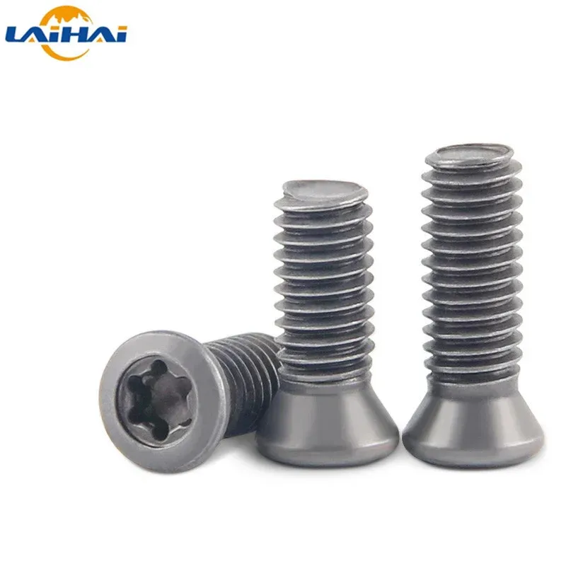 Torx Screws For Carbide Turning Inserts M1.8 To M6, 12.9 Grade Alloy ...