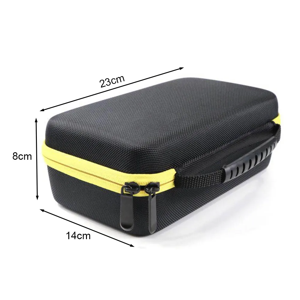Upgraded Waterproof Hard-Shell EVA Multimeter Storage Case with Mesh Pocket for F117C F17B F115C ...
