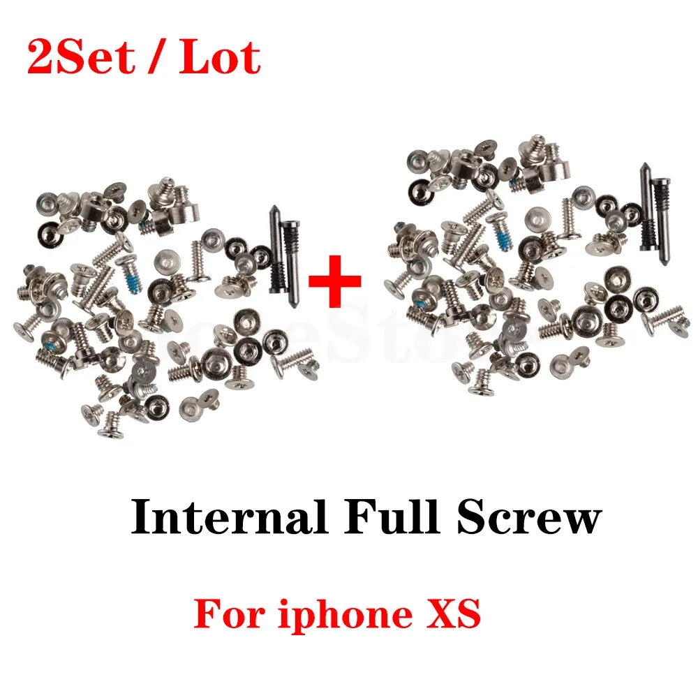 Full Screw Set for iPhone X XS XR 11 12 Pro Max Mini 6 6S 7 8 Plus ...