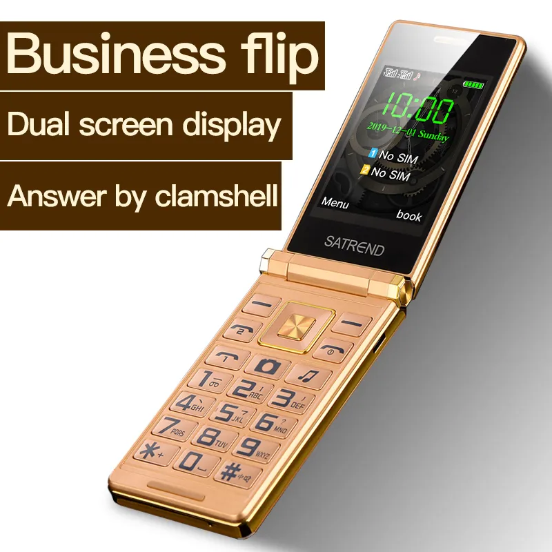 DHgate.com:Senior-Friendly Flip Phone: Dual Screen, A15 Processor, and ...