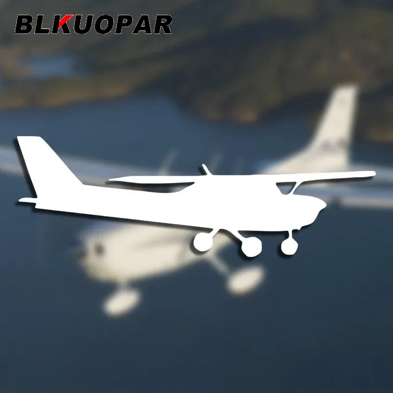 Creative and Funny BLKUOPAR Cessna Plane Car cute stickers - Scratch ...