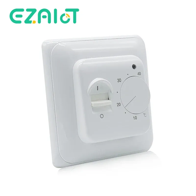 DHgate.com:Intelligent Floor Heating Thermostat: Manual Temperature Controller for Electric ...