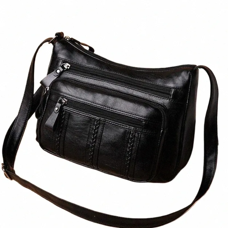 DHgate.com:Soft PU Leather Multi-pocket Crossbody Shoulder Bag for Women (84ES#):Bags, Luggage ...