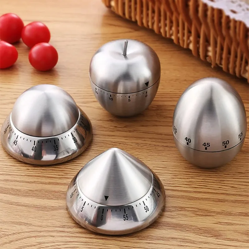 Stainless Steel Mechanical Timer Alarm Sound For Cooking Eggs And ...
