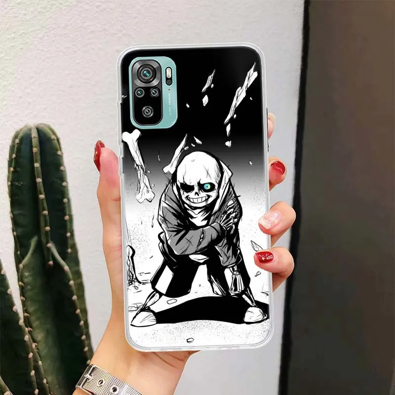 Undertale Sans Doggo Soft TPU Phone Case Cover for Xiaomi Redmi Series ...