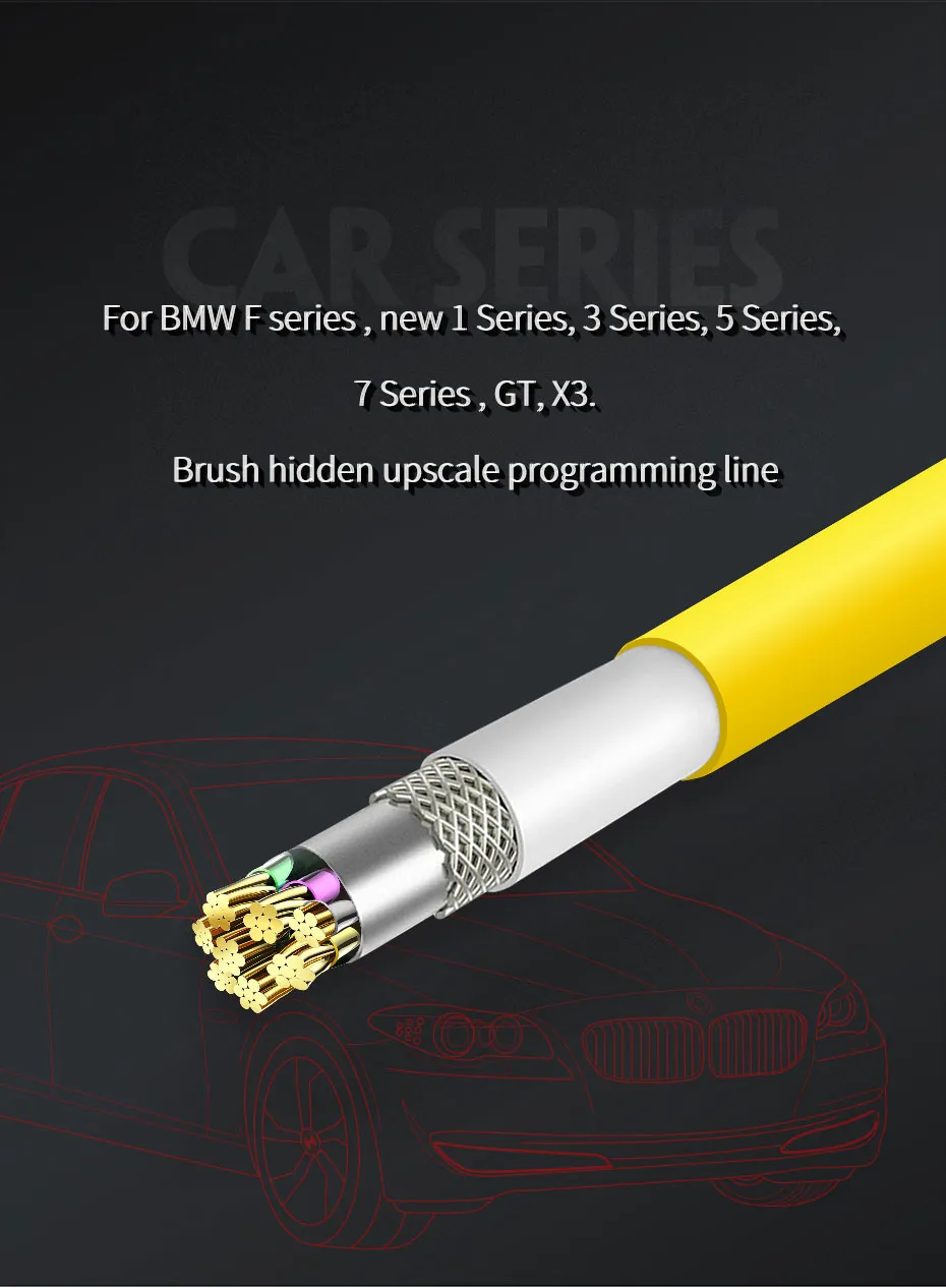 Premium ENET Cable for BMW F-Series ICOM Coding: Ultimate Connectivity ...