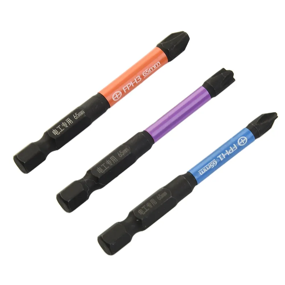 6-Piece Magnetic Slotted Cross Screwdriver Bits for Circuit Breaker ...