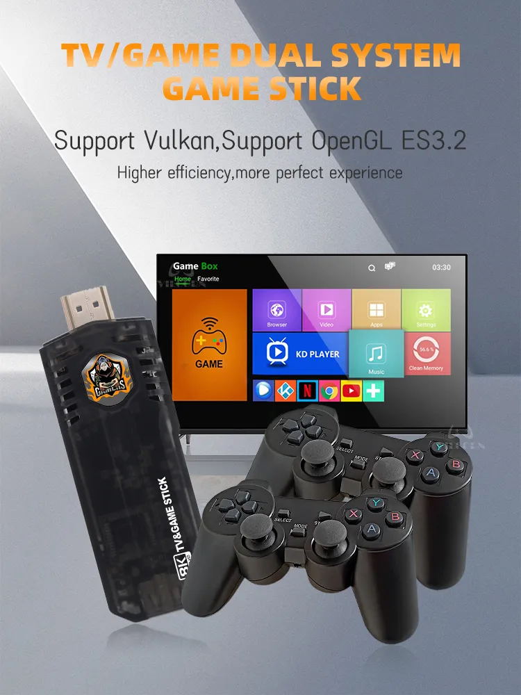 TG8 Dual System 4K TV Game Stick Retro Video Game... From Ddmyfriend ...