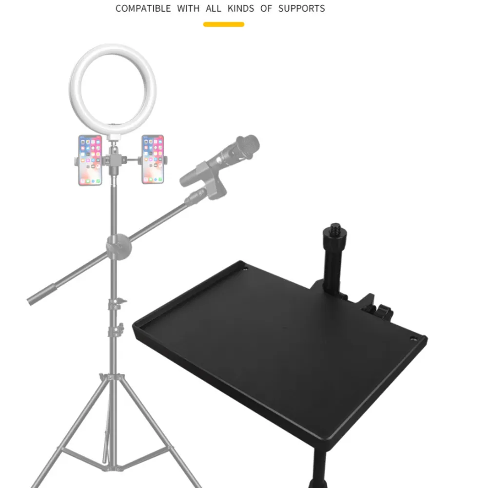 2024Pro Sound Card Tray Microphone Stand - Universal, Sturdy, Easy-to ...