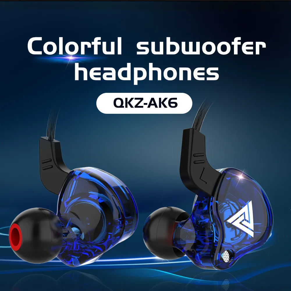 2024QKZ AK6 Sports Earphones: Hi Fi Stereo Wired Headphones With ...