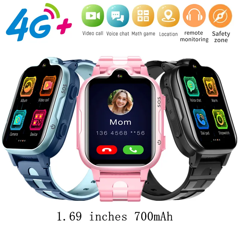 K15 Kids Smartwatch Phone: GPS Tracker, SOS, Video Calls, IP67 ...