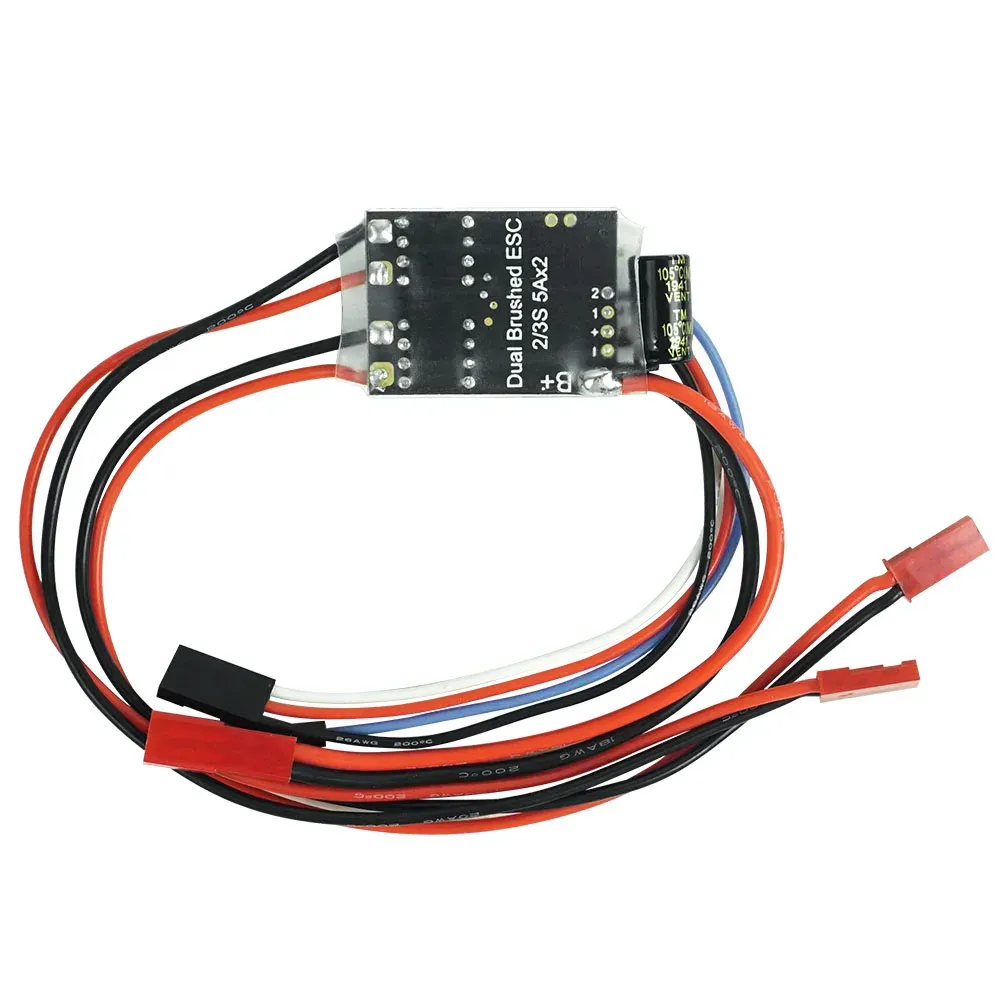 ثنائية الاتجاه تنفش ESC 2S 3S Lipo 5A ESC Speed Controller لنماذج RC ...
