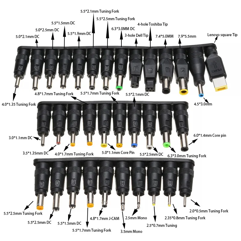 5.5mm X 2.1mm AC DC Universal Power Adapter... From Ddmyjun, $35.46 ...