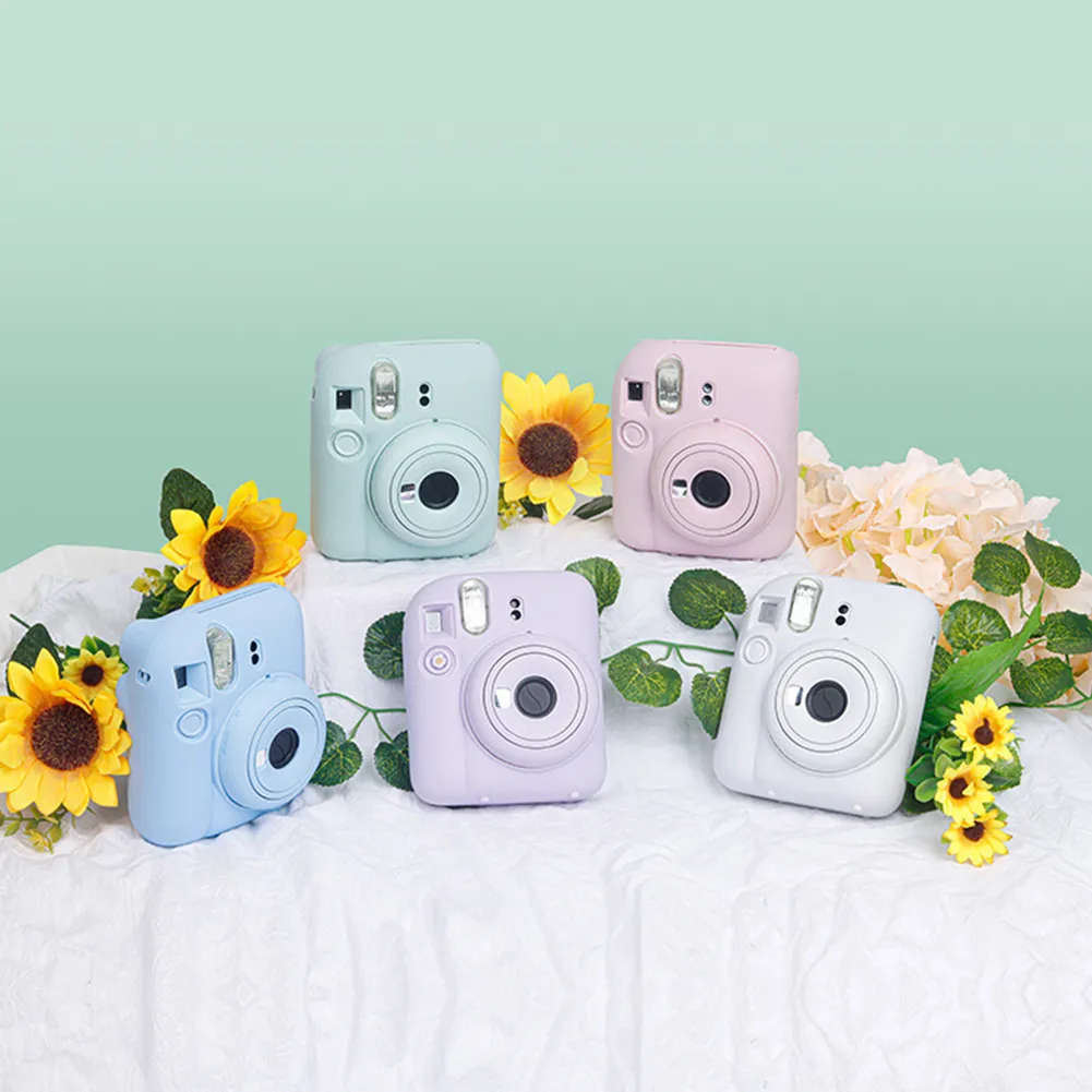 Fujifilm Instax Mini Camera Case - Soft Silicone Shell, Solid Color ...