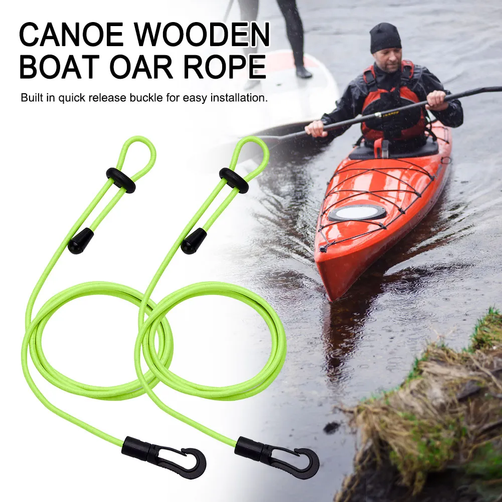 Kayak Paddle Leash Adjustable, Elastic, Anti Lost, Portable Boat ...