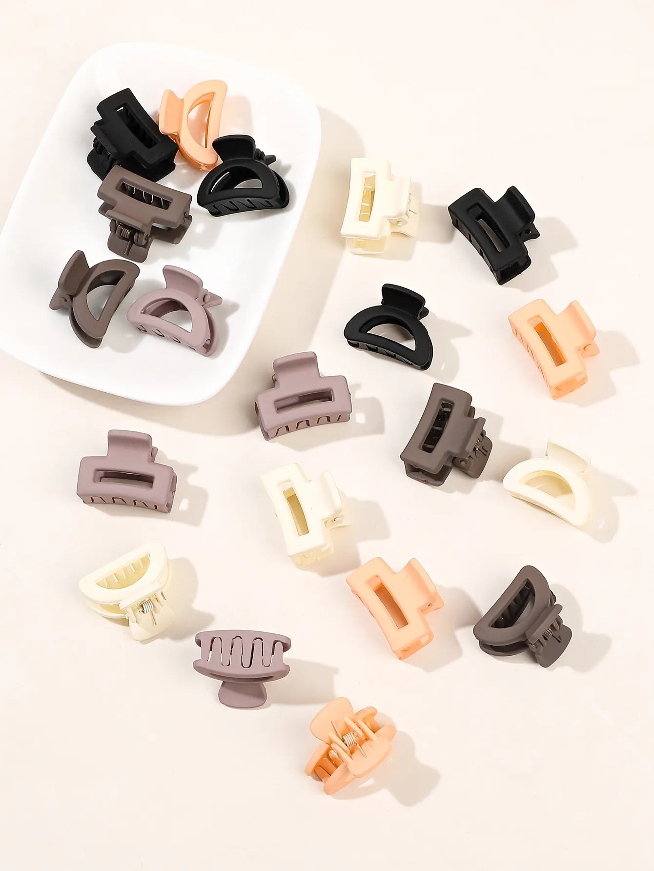 DHgate.com:Mini Hair Claw Clips for Girls & Women: 20 Pcs Non-Slip ...