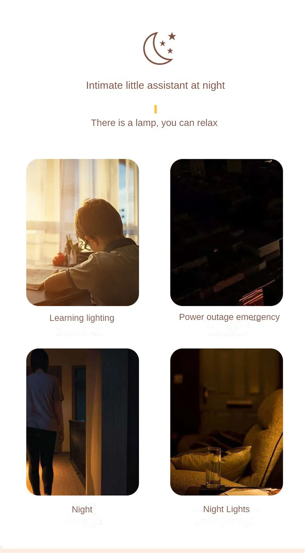 Mini LED Book Light Clip-On Battery Powered Flexible Neck Reading Lamp ...