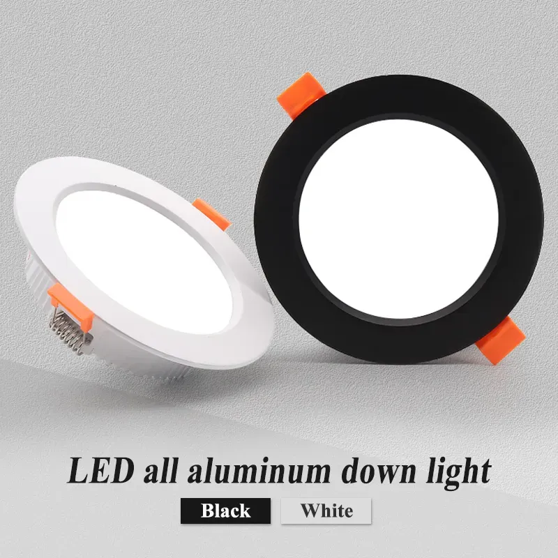 Led Downlights LED Recessed Ceiling Spot Light 3W 5W 7W 9W 12W 15W 18W 220V For Indoor ...