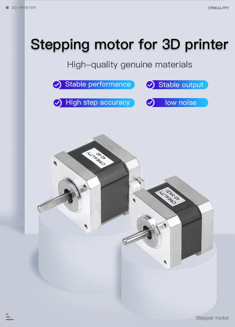 Creality Stepper Motors 42 34 & 42 40 High Accuracy Low Noise For Ender ...