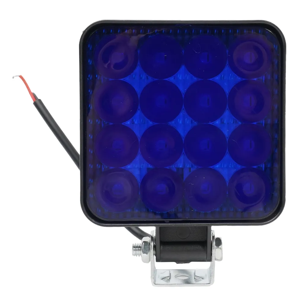 High Intensity Spotlight Outdoor Lighting 48W 16 LED Working Light For ...
