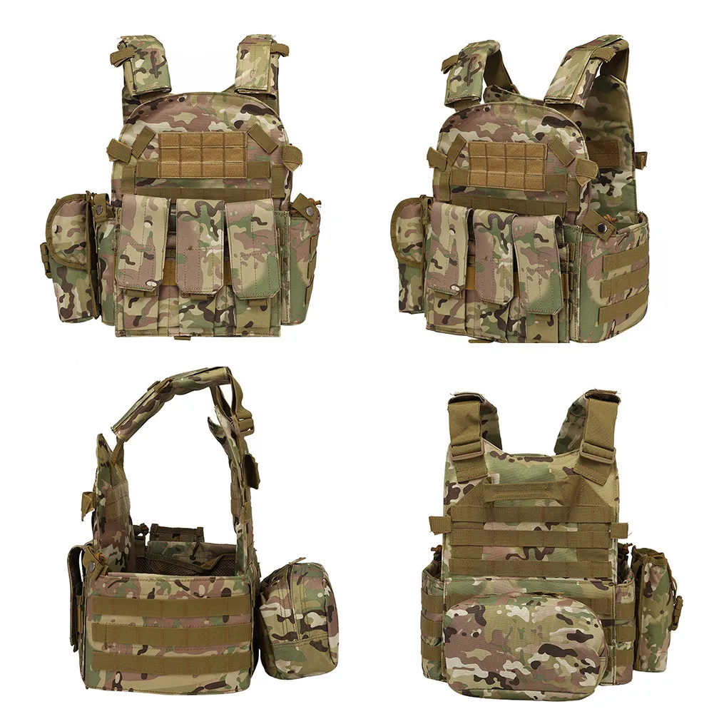 DHgate.com:Military-Grade Tactical Vest: Adjustable Body Armor Carrier ...