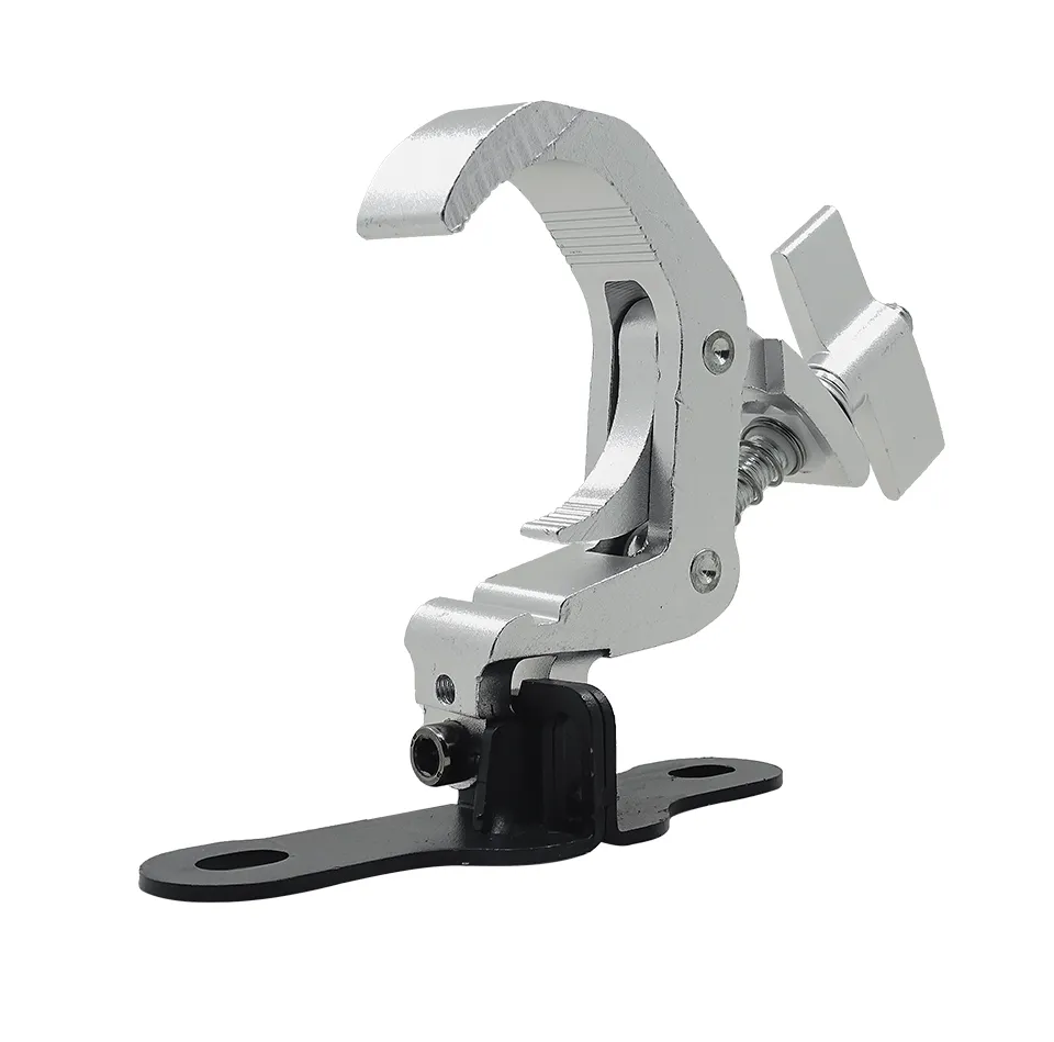 Heavy-Duty Black Metal Clamp Stage Lighting Hanging Hook Hanger for DJ ...